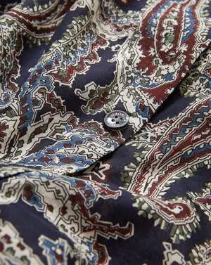Veronica Beard Ashlynn Paisley Blouse