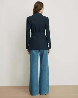 Veronica Beard Howard Belted Jacket