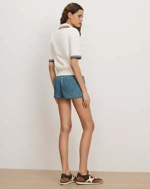 Veronica Beard Quinelle Knit Polo