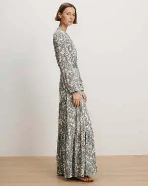 Veronica Beard Sama Paisley Maxi Dress