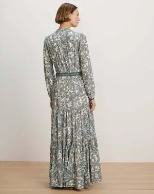 Veronica Beard Sama Paisley Maxi Dress