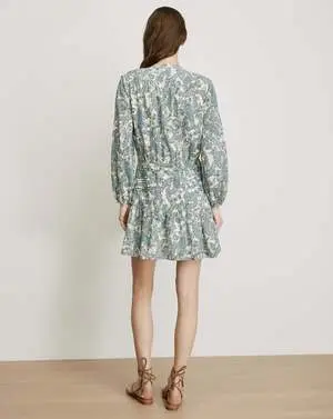 Veronica Beard Rivendell Silk-blend Mini Dress
