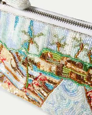 Veronica Beard Pauline Beaded Shoulder Bag