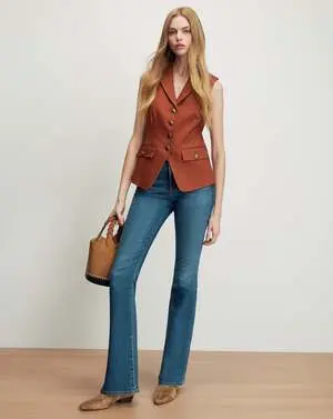 Veronica Beard Benny Tailored Vest