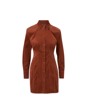 Veronica Beard Evren Corduroy Mini Dress