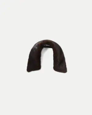 Veronica Beard Faux Fur Collar - Sable
