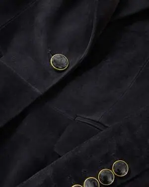 Veronica Beard Healy Suede Dickey Jacket