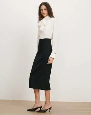 Veronica Beard Holmes Midi Skirt