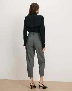 Veronica Beard Caven Slim Cropped Pant