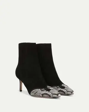 Veronica Beard Lisa Western Mid-heel Ankle-boot