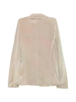 Majestic Filatures Velvet Single-breasted Blazer