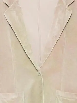 Majestic Filatures Velvet Single-breasted Blazer