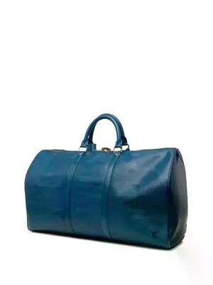 LOUIS VUITTON 1992 Epi Keepall 50 Travel Bag - Blue