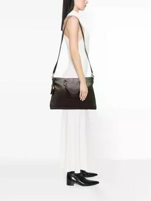 Gucci 2000-2015 Calfskin Bamboo Tassel Satchel