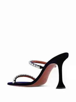 Amina Muaddi Gigi Crystal-embellished Sandals