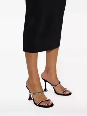 Amina Muaddi Gigi Crystal-embellished Sandals