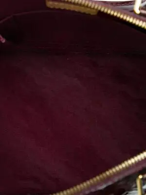 LOUIS VUITTON 2012 Monogram Vernis Alma Pm Handbag