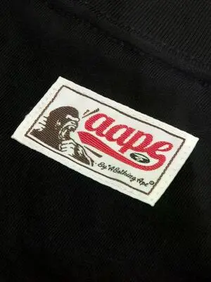 AAPE BY *A BATHING APE Aapeunvs Embroidered-logo T-shirt