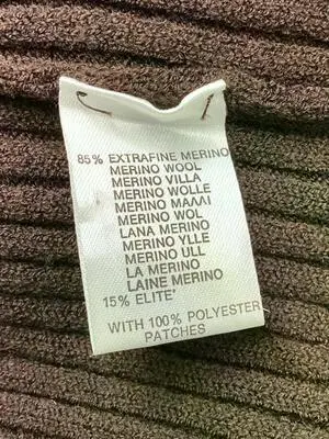 Burberry 2020s Checked Turtleneck Sweater