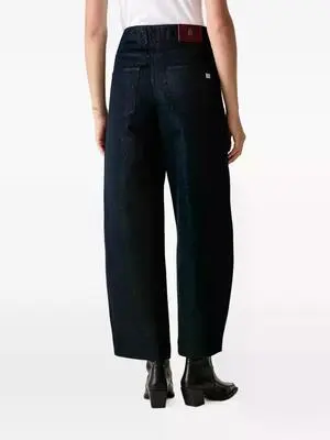 FRACOMINA Coated Balloon-fit Jeans