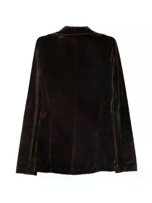Majestic Filatures Velvet Single-breasted Jacket