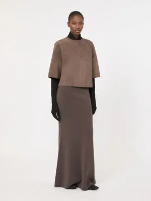 Max Mara Wool And Cashmere Yarn Skirt