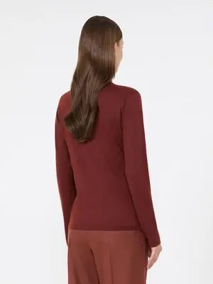 Max Mara Cashmere Yarn Polo-neck Sweater