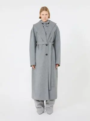 Max Mara Oversized Pure Wool Coat