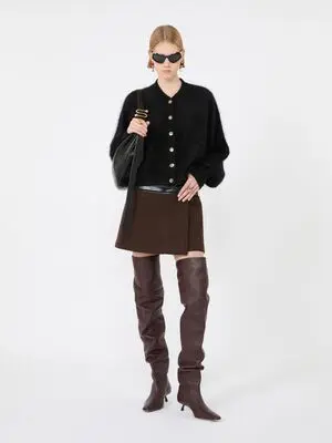 Max Mara Pure Cashmere Bomber Jacket