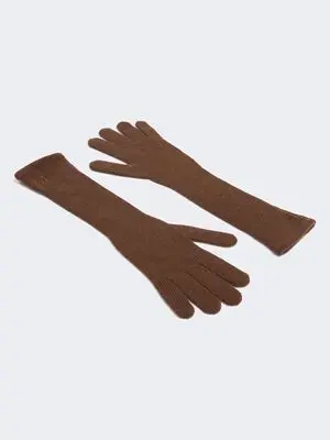 Max Mara Long Cashmere Gloves
