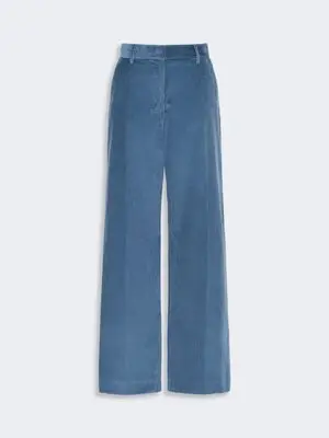 Max Mara Cotton Velvet Trousers