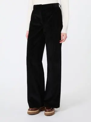 Max Mara Cotton Velvet Trousers
