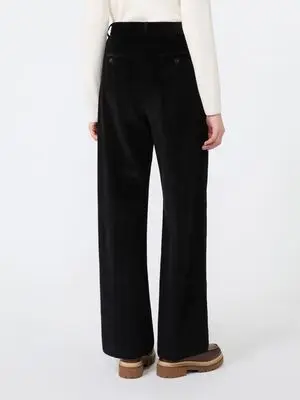 Max Mara Cotton Velvet Trousers