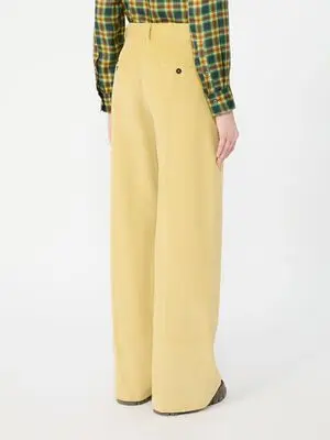 Max Mara Cotton Velvet Trousers