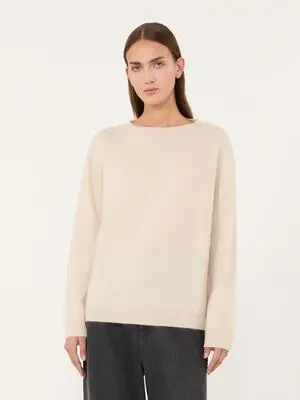 Max Mara Wool And Cashmere Crewneck Sweater