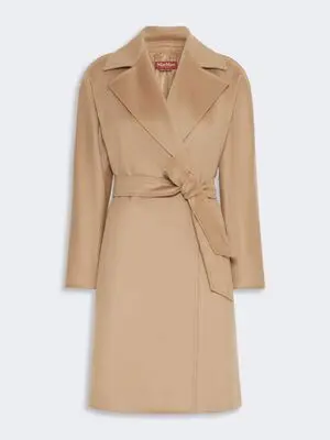 Max Mara Wool Broadcloth Robe Coat