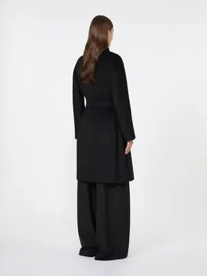 Max Mara Wool Broadcloth Robe Coat