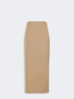 Max Mara Wool Wrap Skirt