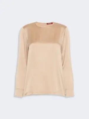 Max Mara Silk Satin Blouse