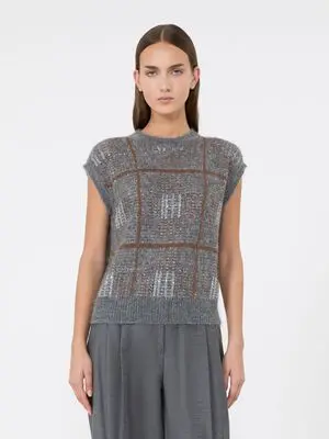 Max Mara Wool, Mohair And Cashmere Gilet