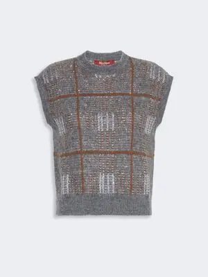 Max Mara Wool, Mohair And Cashmere Gilet