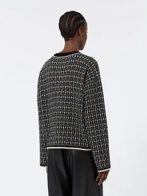 Max Mara Wool And Cashmere Boxy Cardigan