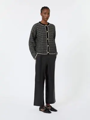 Max Mara Wool And Cashmere Boxy Cardigan