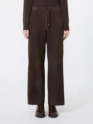 Max Mara Suede Joggers