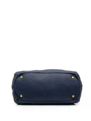 Prada 2000-2013 Vitello Daino Zip Top Convertible Tote Satchel