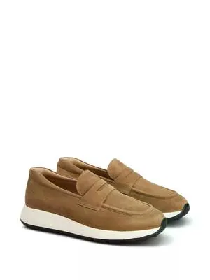 TOD'S Suede Slip-on Sneakers - Neutrals