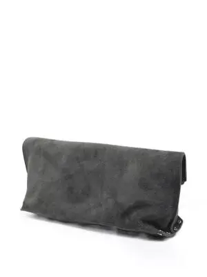 A.p.c. Suede Zip-top Clutch Bag