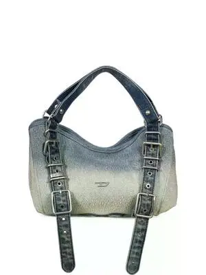 DIESEL® D-one-small Top-handle Bag In Crystal Solarised Denim - Neutrals