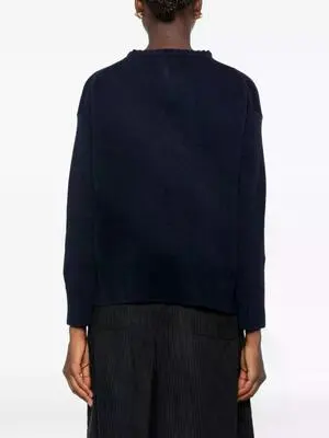 BASE MILANO Ribbed-trim Crew-neck Sweater