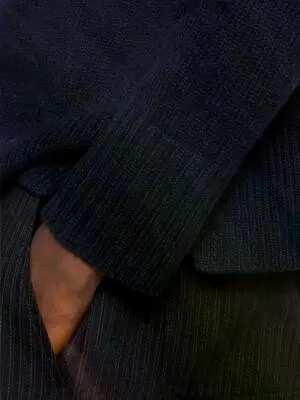 BASE MILANO Ribbed-trim Crew-neck Sweater